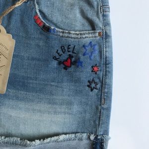 True Craft | Shorts | True Craft Rock Star Denim Shorts 3 Nwt | Poshmark